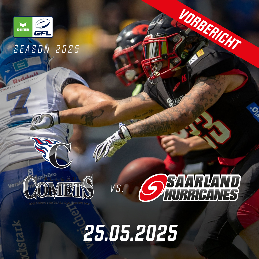 Duell der Gebissenen – Saarland Hurricanes vs. Allgäu Comets - Saarland ...